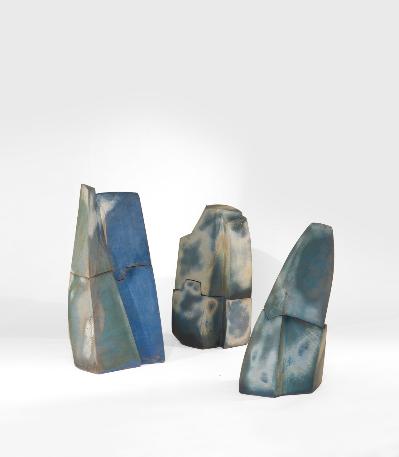 Triptyque céramique TL#20 de Mireille Moser - Meubles et Lumières